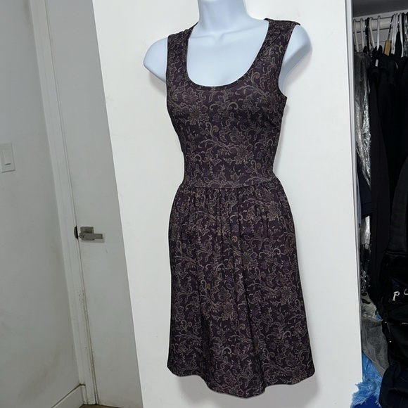 BeBop | Dresses | Bebop Elegant Purple And Gold Attiredress | Poshmark